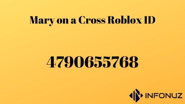 Mary on a Cross Roblox ID | infonuz