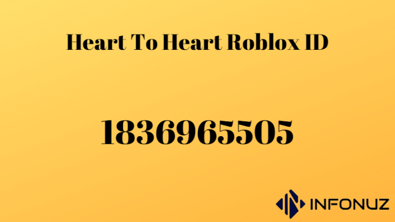 Heart To Heart Roblox ID | infonuz